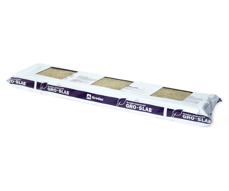 Rockwool Slab New & Improved 8" x 36" x 3" – Hydro-Lite Hydroponics