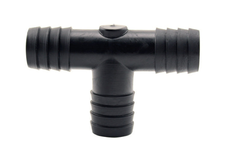 Tee Black Barbed – Hydro-Lite Hydroponics